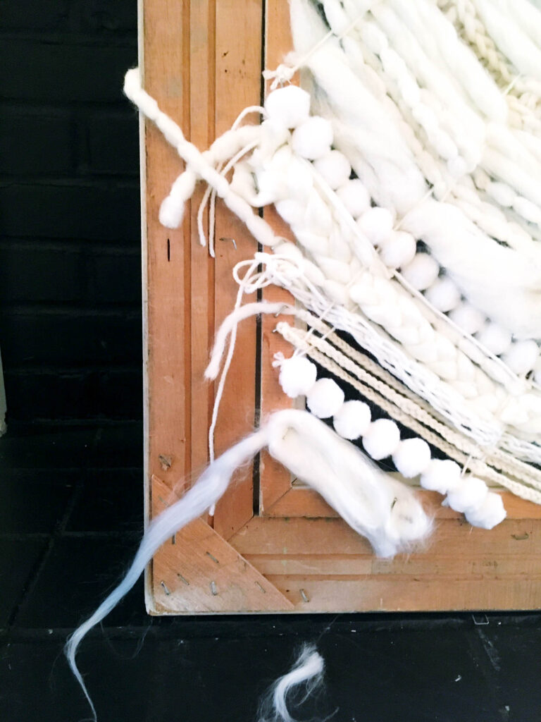 Large Scale Circular Woven Art DIY | Fairfield Connecticut Artist