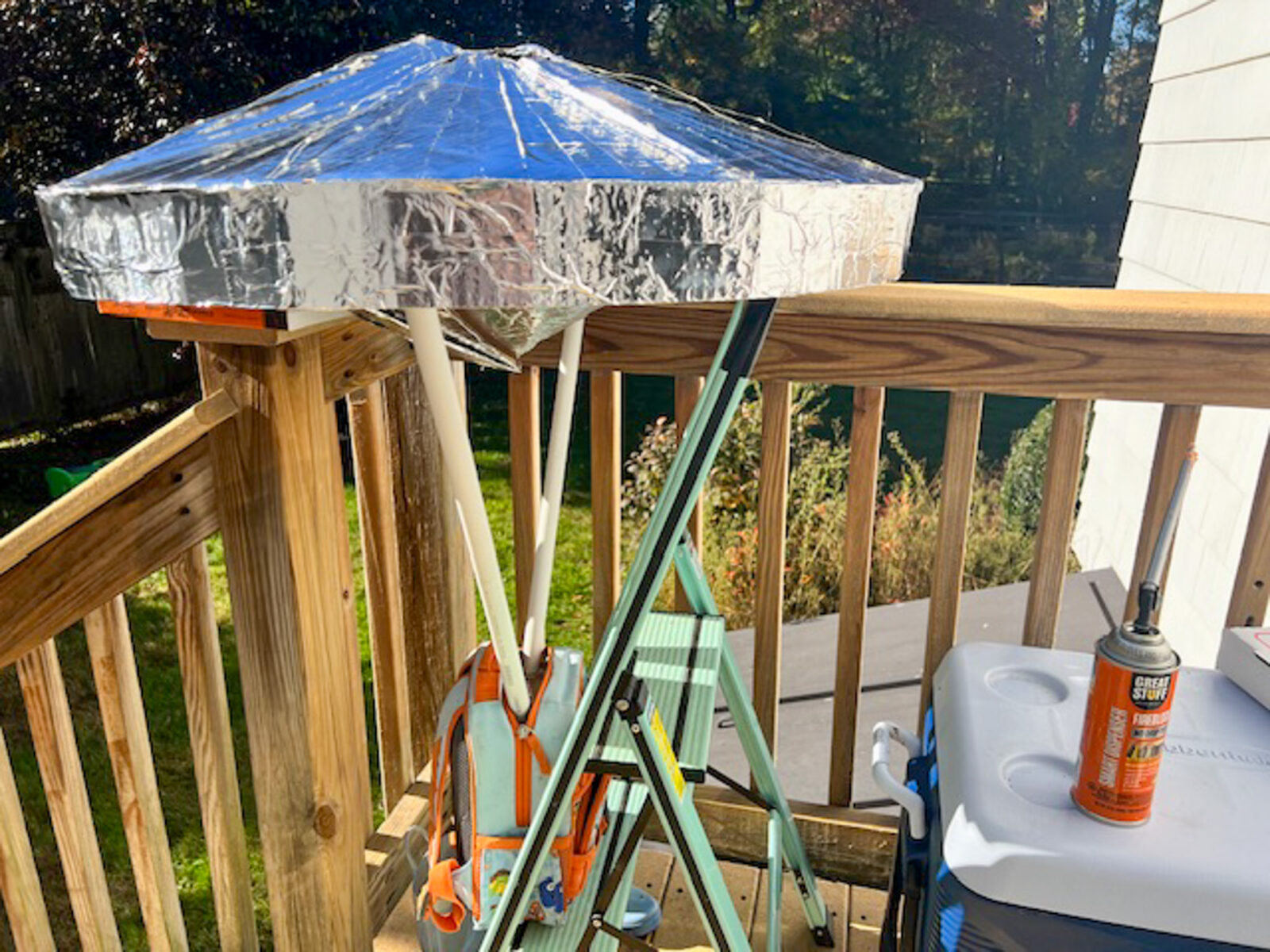 DIY Family Costume: Alien Abduction | Fairfield Connecticut Artist